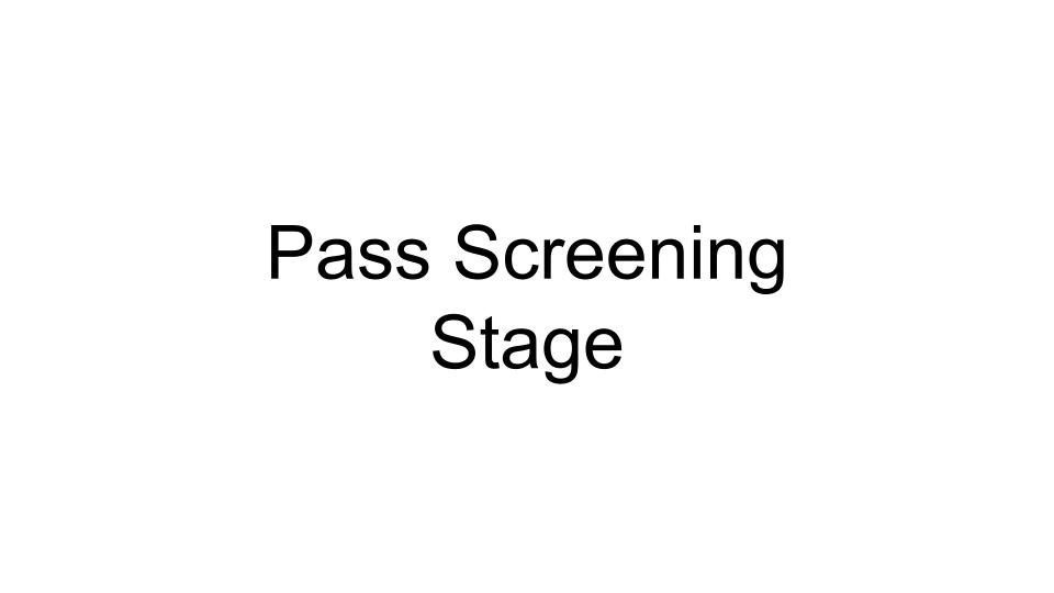 Pass Screening Stage | 高専卒サラリーマンが海外移住を目指してみた